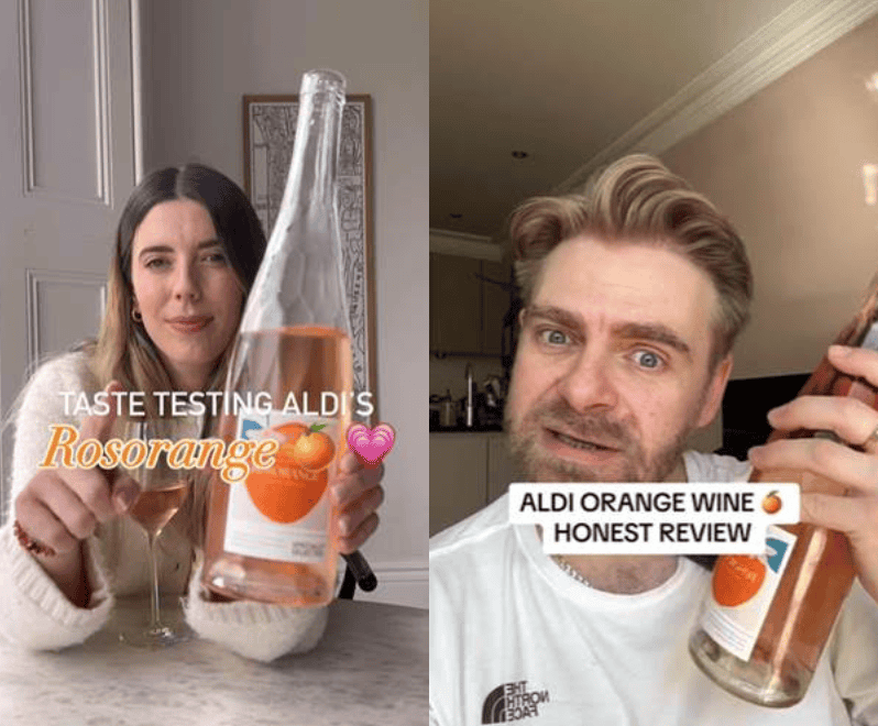 ALDI LAUNCHES SUPERMARKET-FIRST ROSÉ-ORANGE WINE BLEND - Crave Magazine